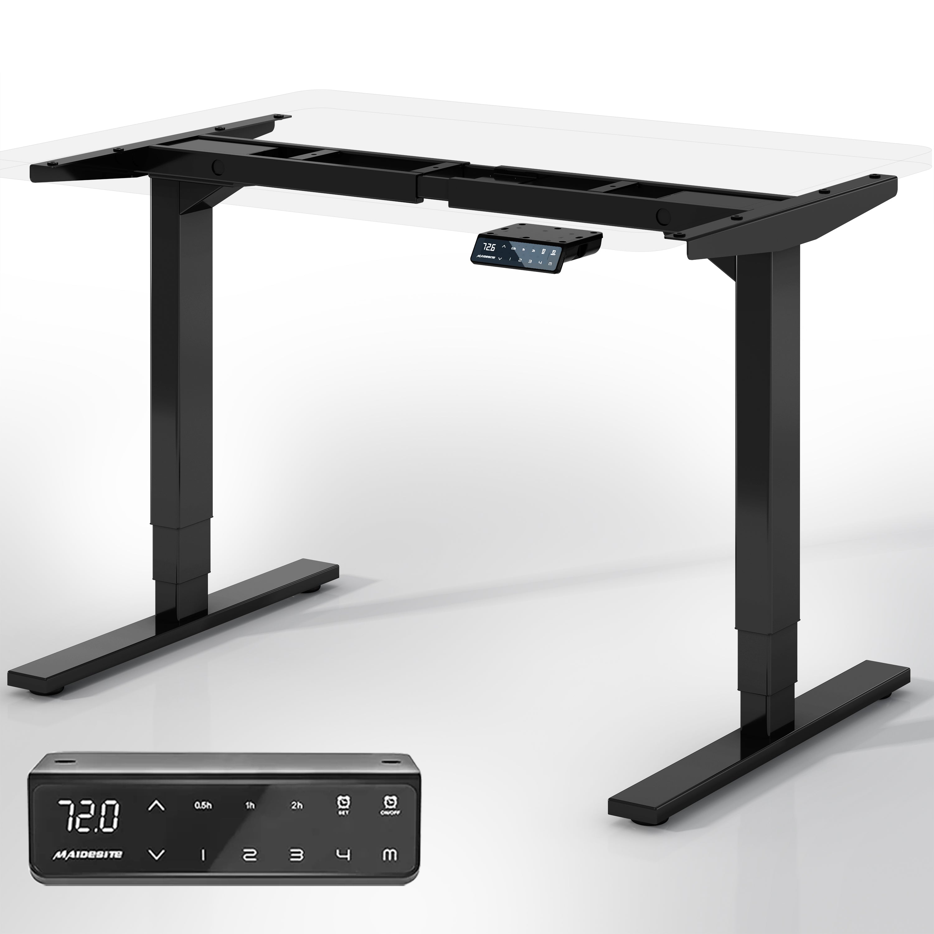Maidesite T2 Pro Plus - Bureau assis debout électrique – MaidesiteFR